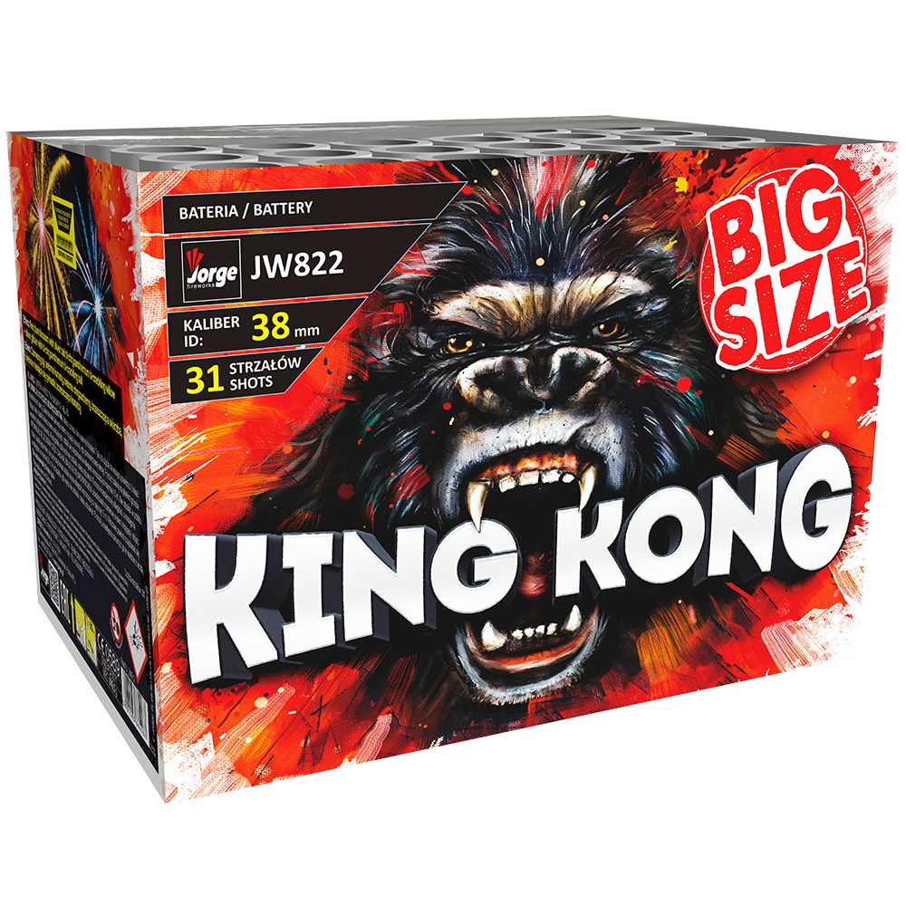 KING KONG BOX JW822 - Pirotehnika - Vatromet